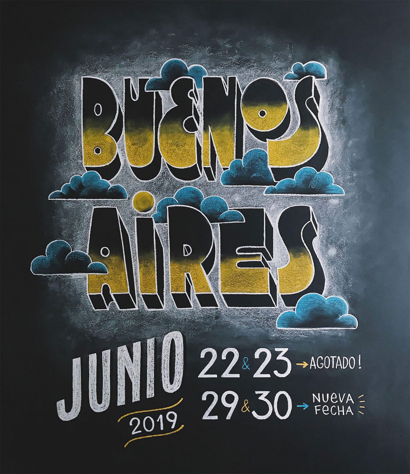 Chalk Lettering Murals by Cristina Pagnoncelli | Daily design ...