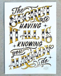 Awesome Lettering Creations by George Anzaldo | Daily design ...