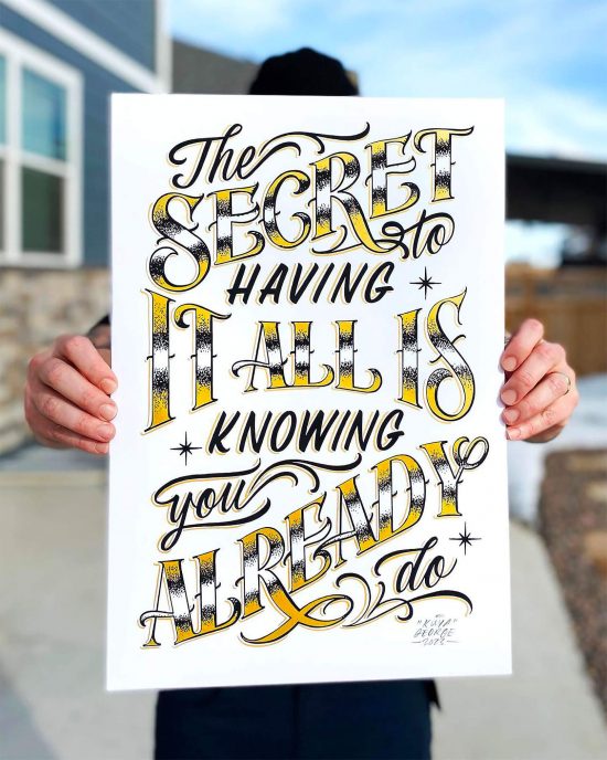 Awesome Lettering Creations by George Anzaldo | Daily design ...