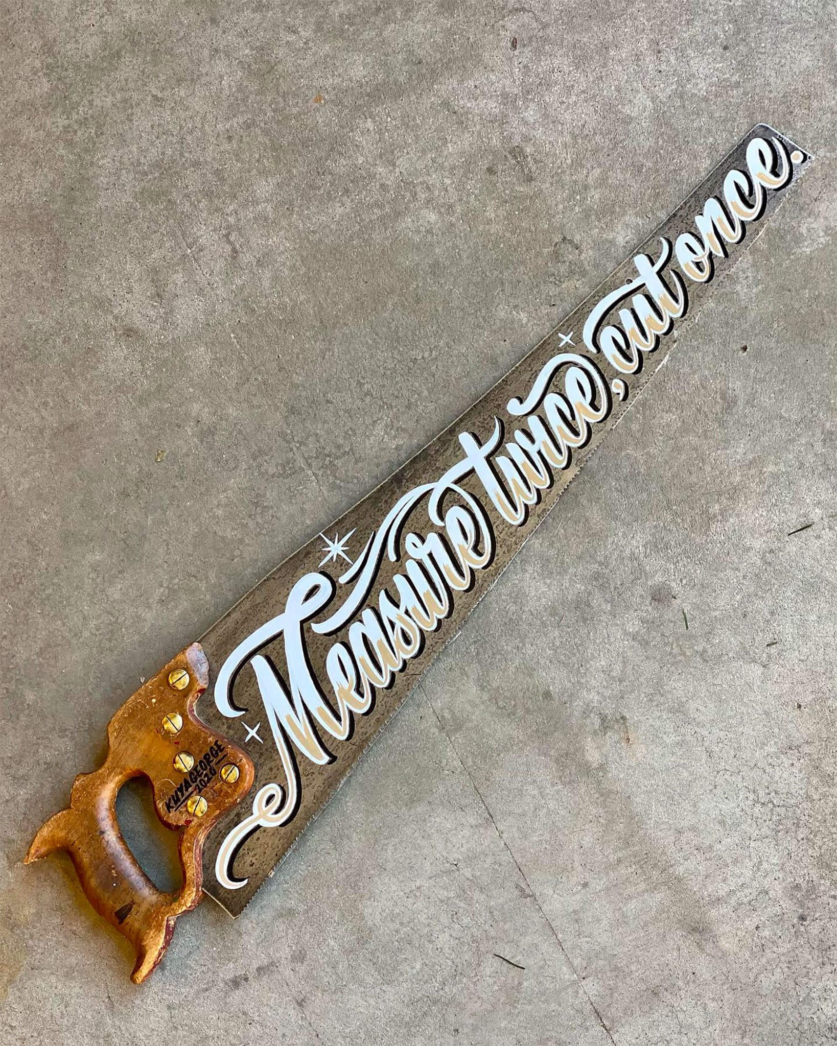 Awesome Lettering Creations by George Anzaldo | Daily design ...