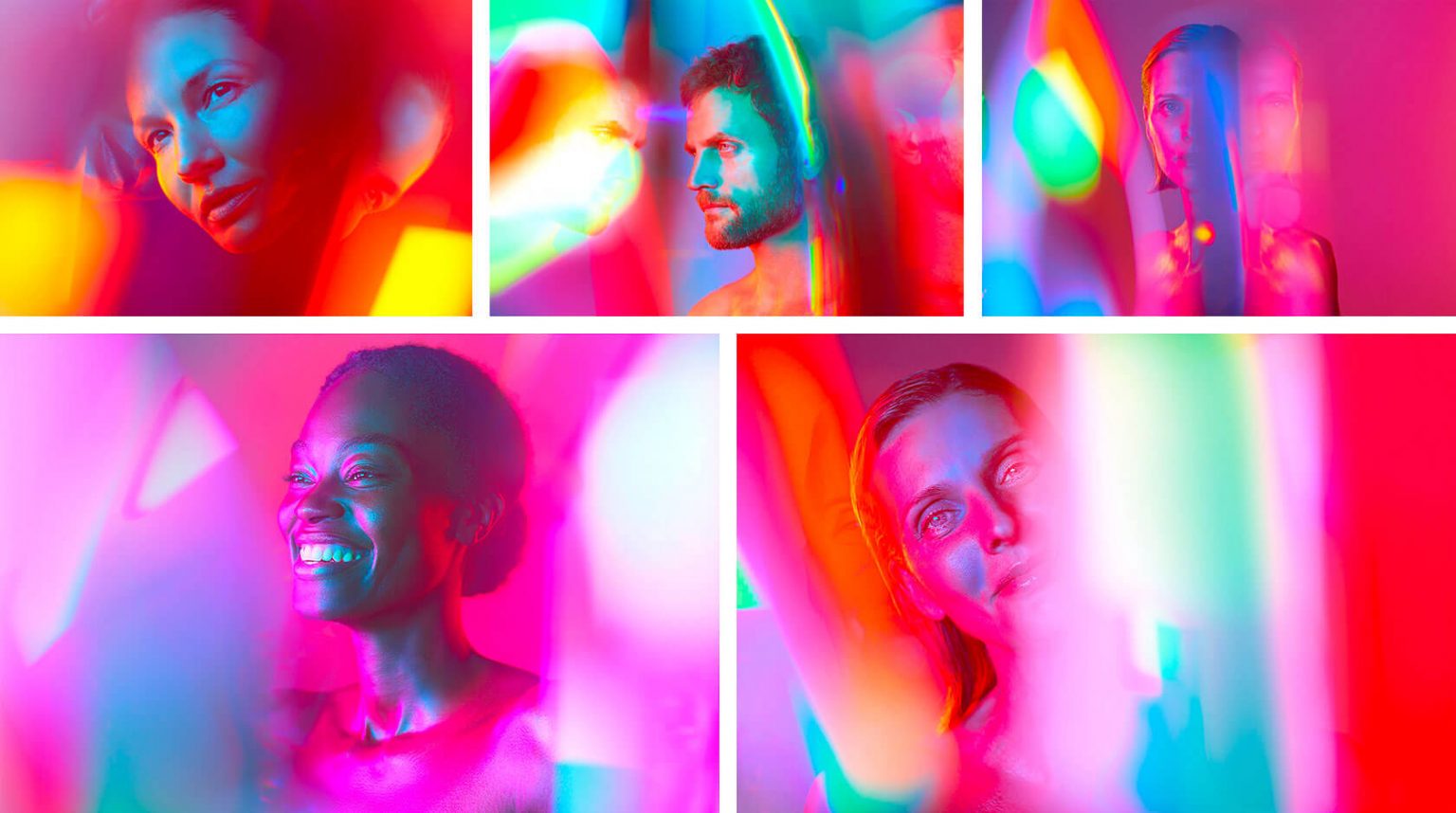 Cromatica: Striking Portraits by Mathew Guido | Daily design ...