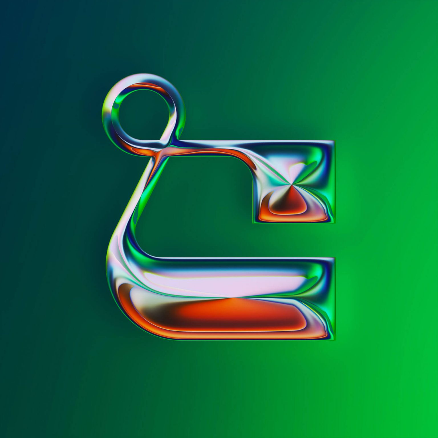Chrome Alphabet: Creative Typography by Martin Naumann | Daily design ...