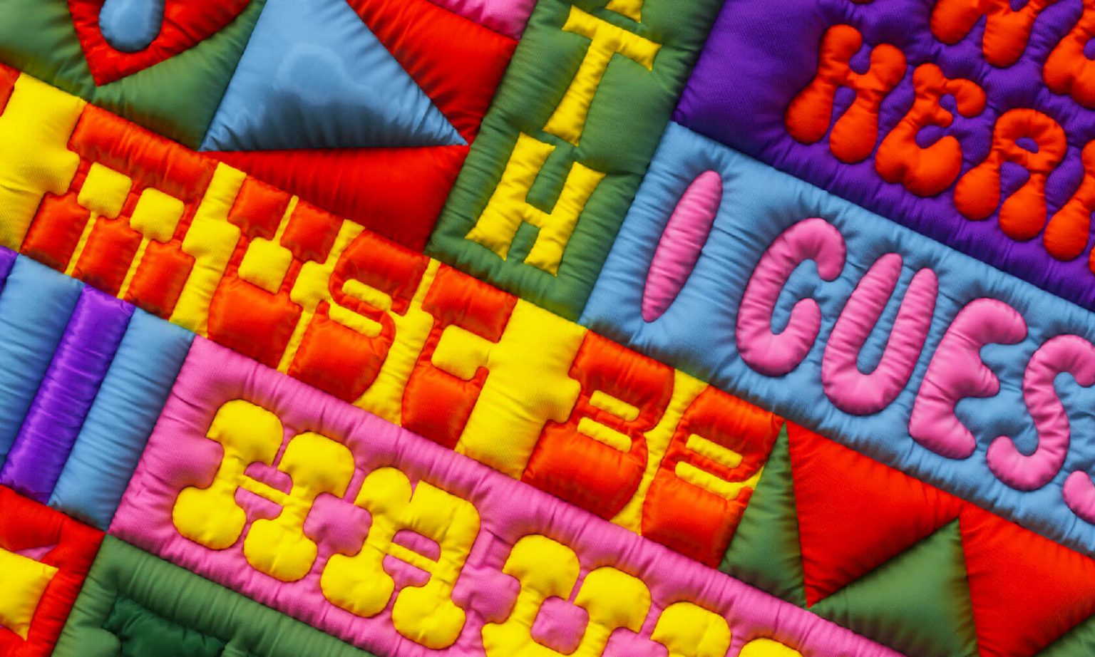 Colorful Typographic Creations by Thomas Burden | Daily design ...