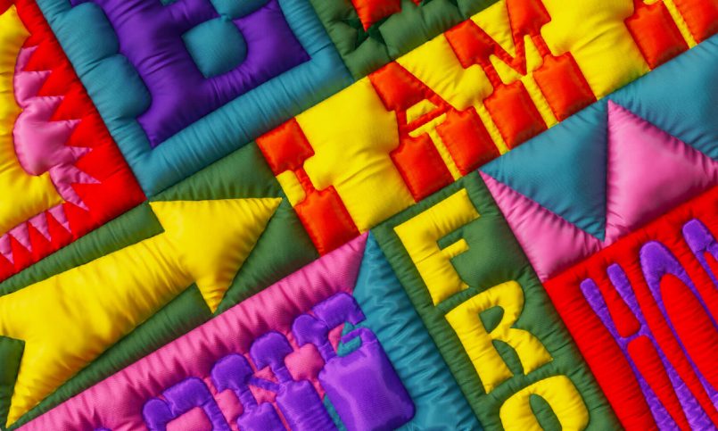 Colorful Typographic Creations by Thomas Burden | Daily design ...