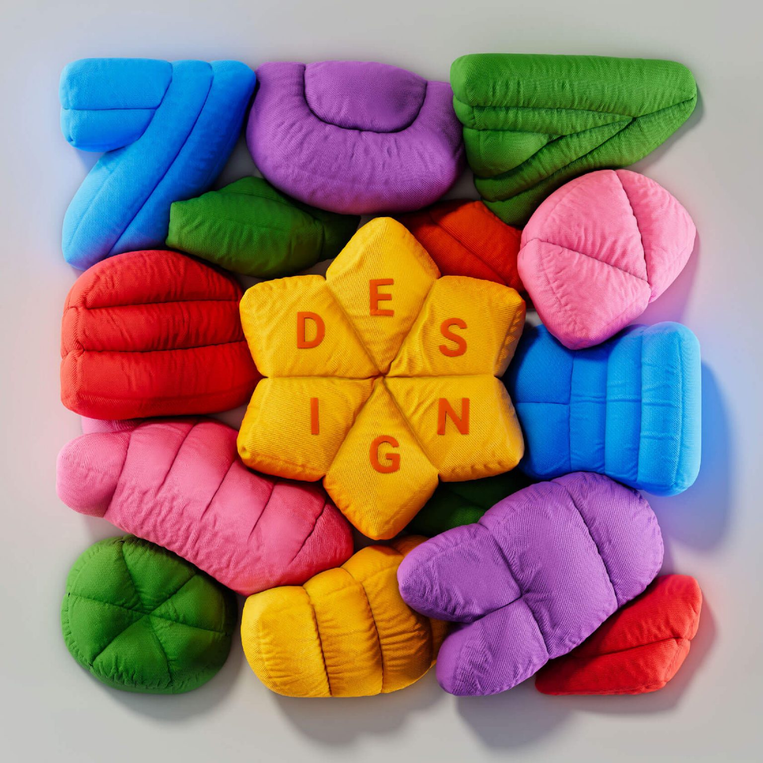 Colorful Typographic Creations by Thomas Burden | Daily design ...