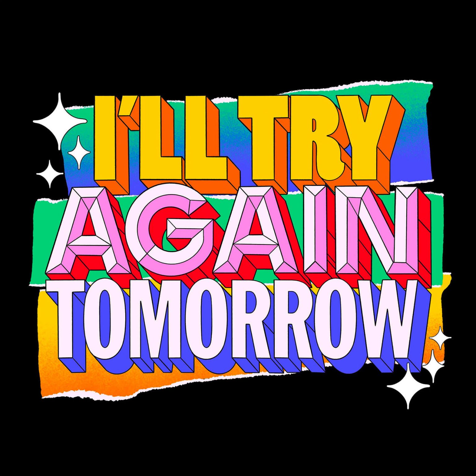 Bold & Vibrant Typographic Artworks by Toby Triumph | Daily design ...