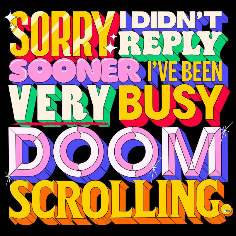 Bold & Vibrant Typographic Artworks by Toby Triumph | Daily design ...