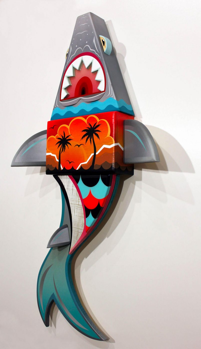 Colorful & Imaginative Layered Artworks by Alex Yanes | Daily design ...