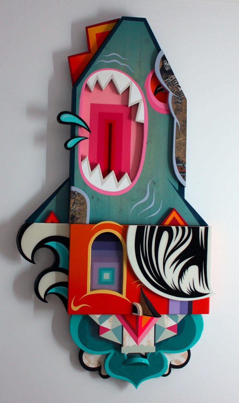 Colorful & Imaginative Layered Artworks by Alex Yanes | Daily design ...