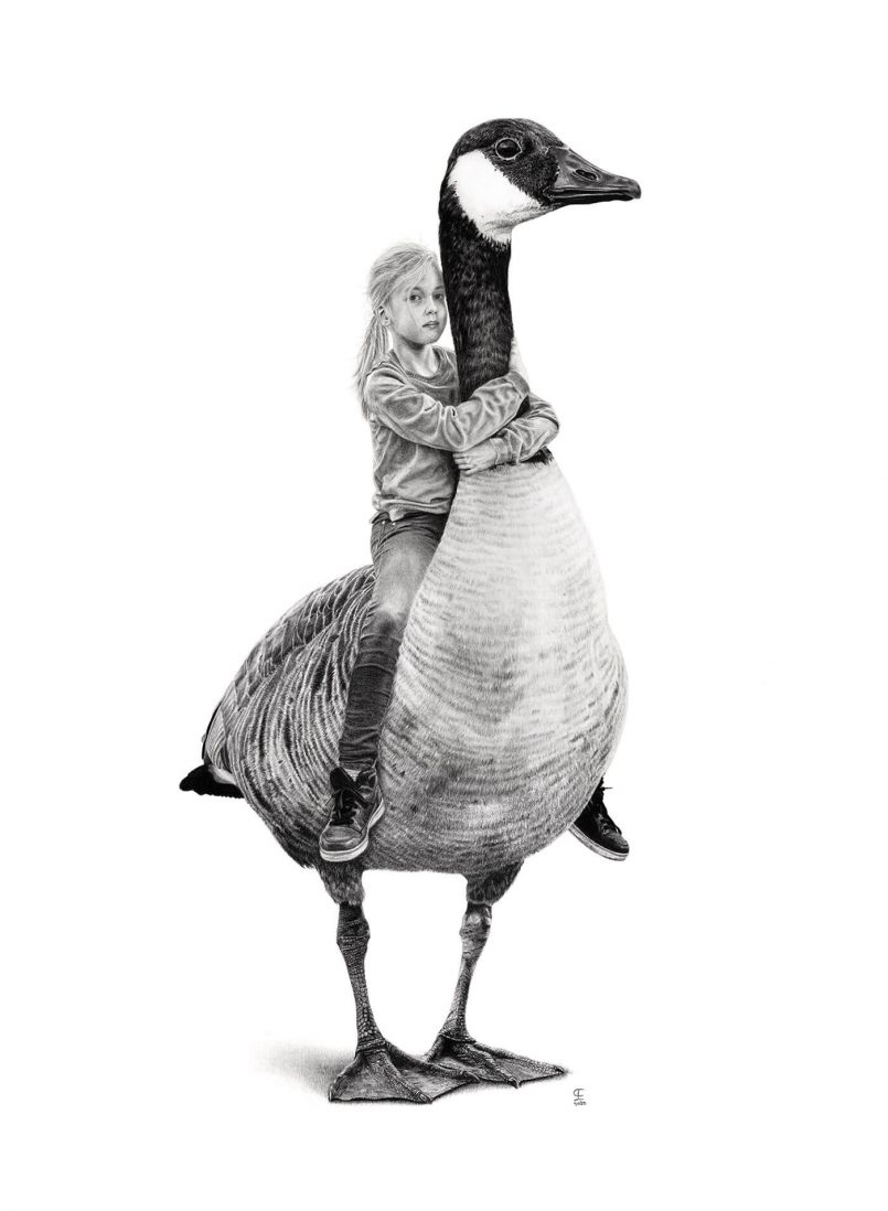 Whimsical Animal Portraits by Githa van Eeuwen | Daily design ...