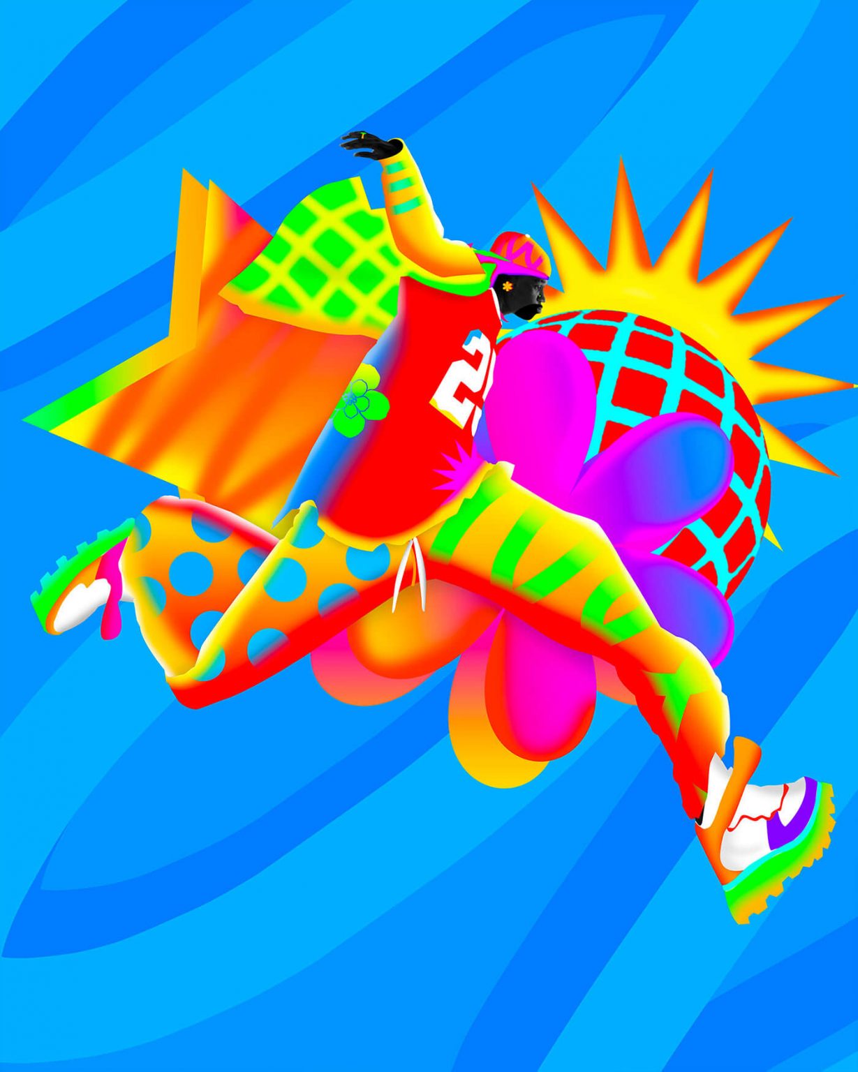 Color Maximalism: Collage Illustrations by Inioluwa Alabi | Daily ...