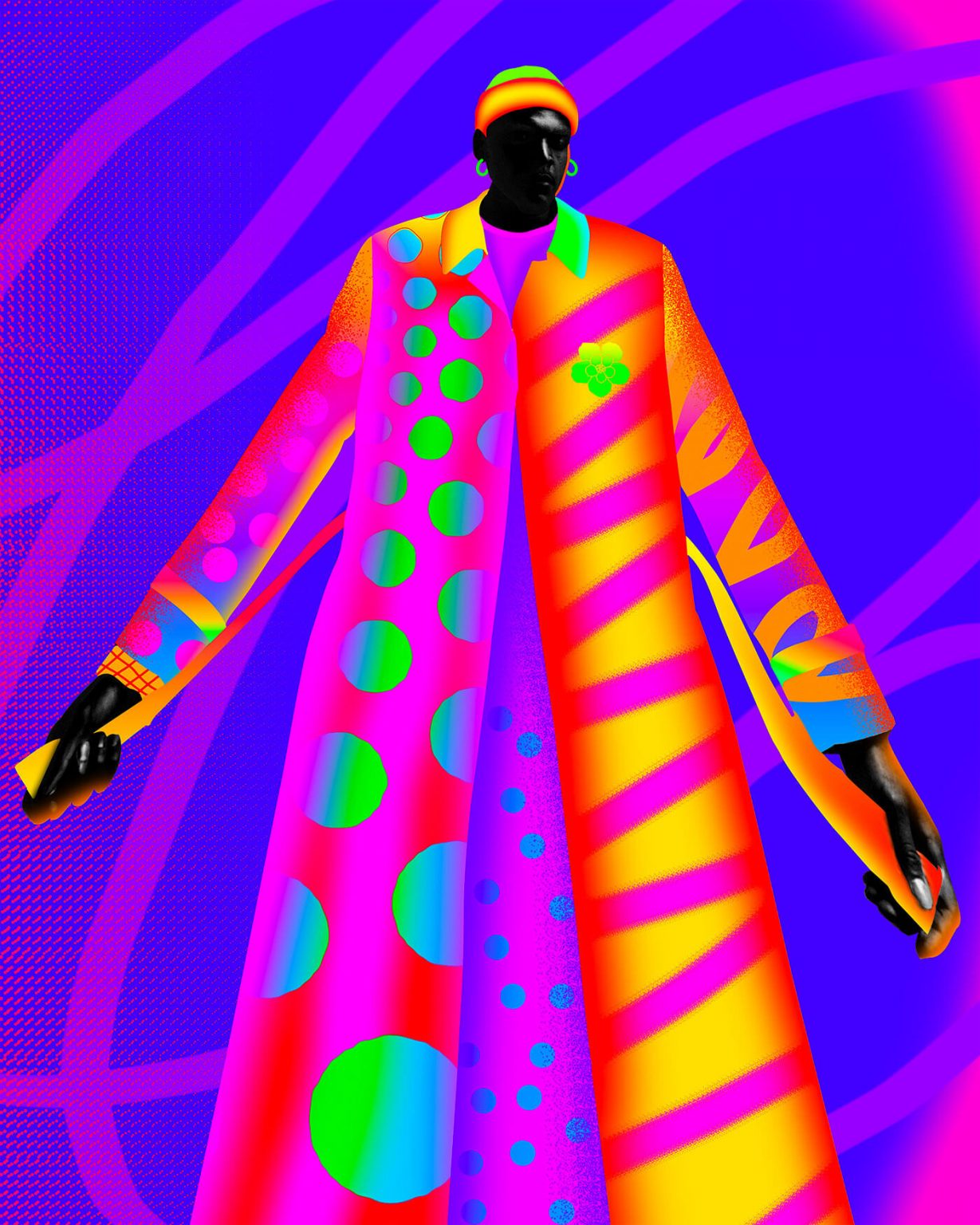Color Maximalism: Collage Illustrations by Inioluwa Alabi | Daily ...