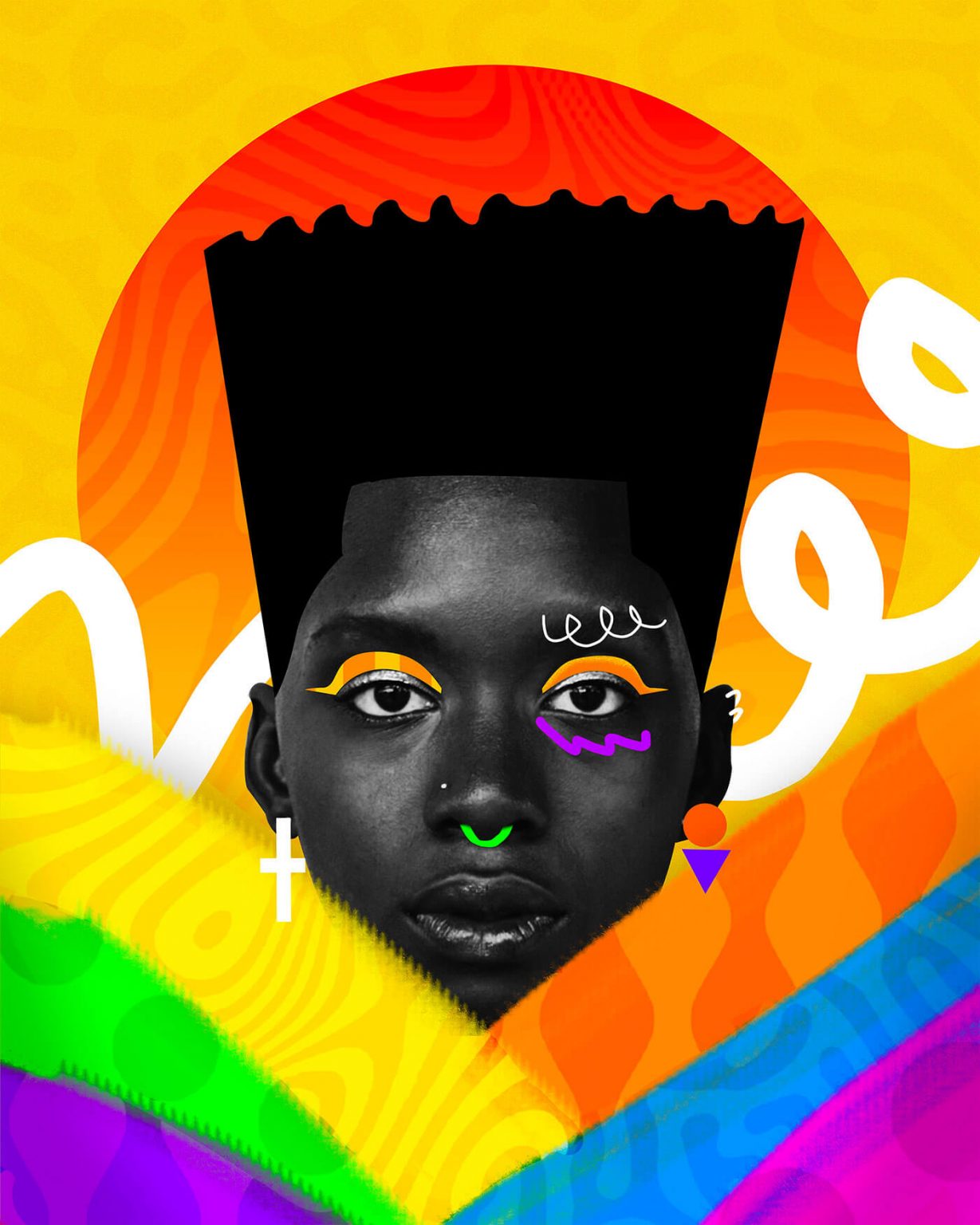 Color Maximalism: Collage Illustrations by Inioluwa Alabi | Daily ...