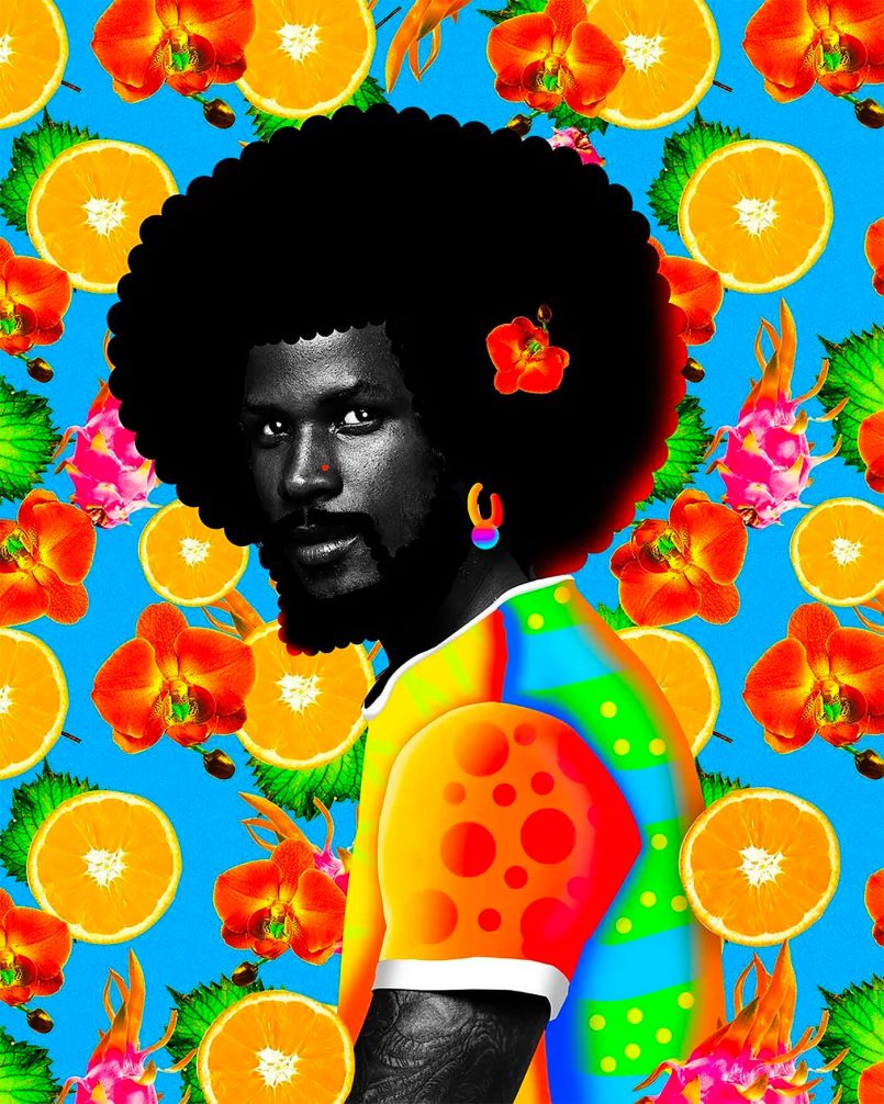 Color Maximalism: Collage Illustrations by Inioluwa Alabi | Daily ...