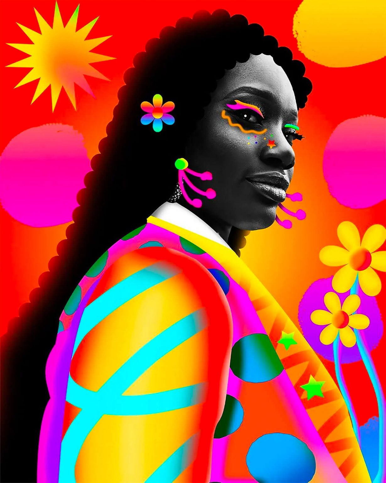 Color Maximalism: Collage Illustrations by Inioluwa Alabi | Daily ...