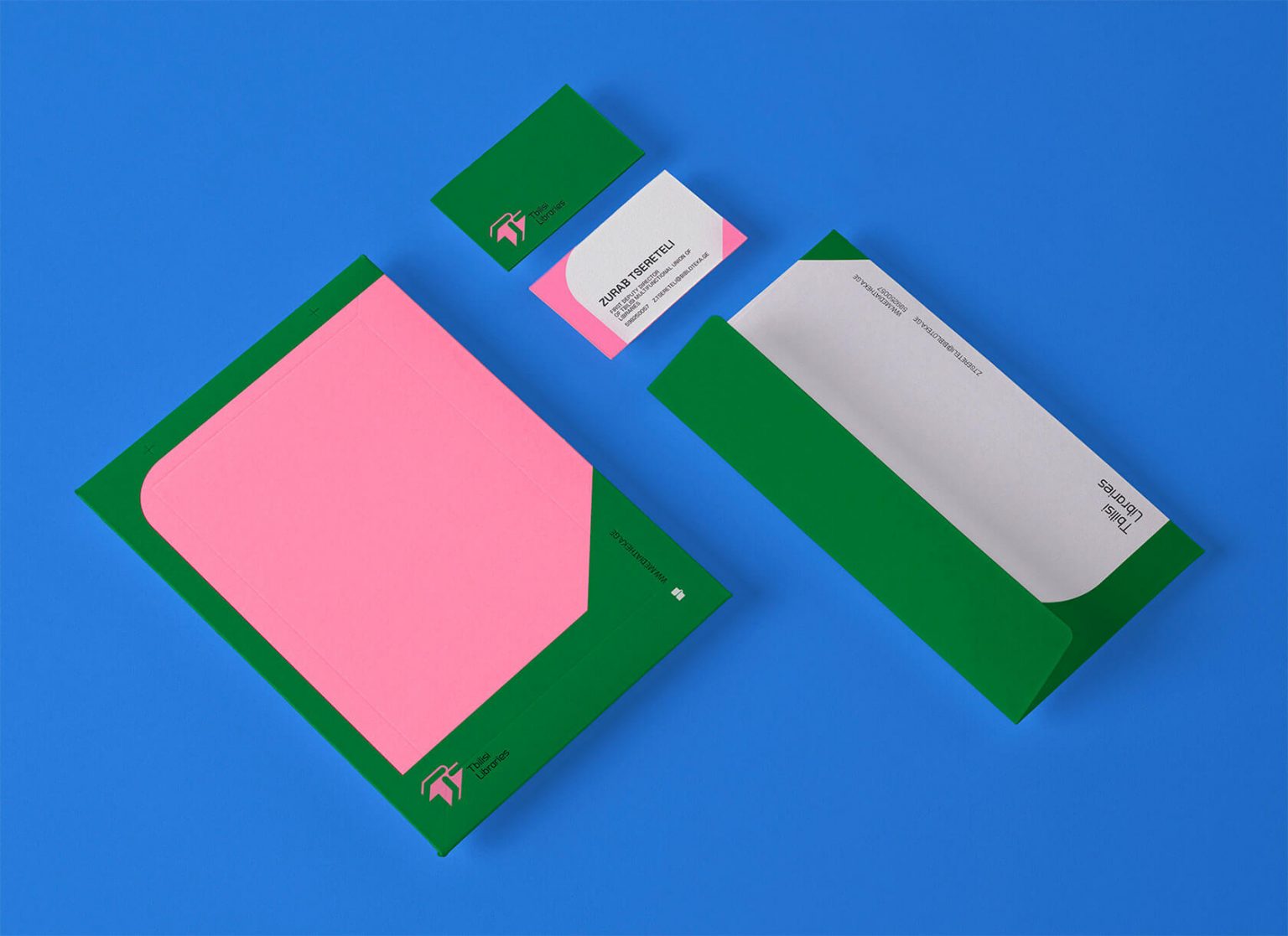 Tbilisi Libraries Branding by BRID Studio | Daily design inspiration ...
