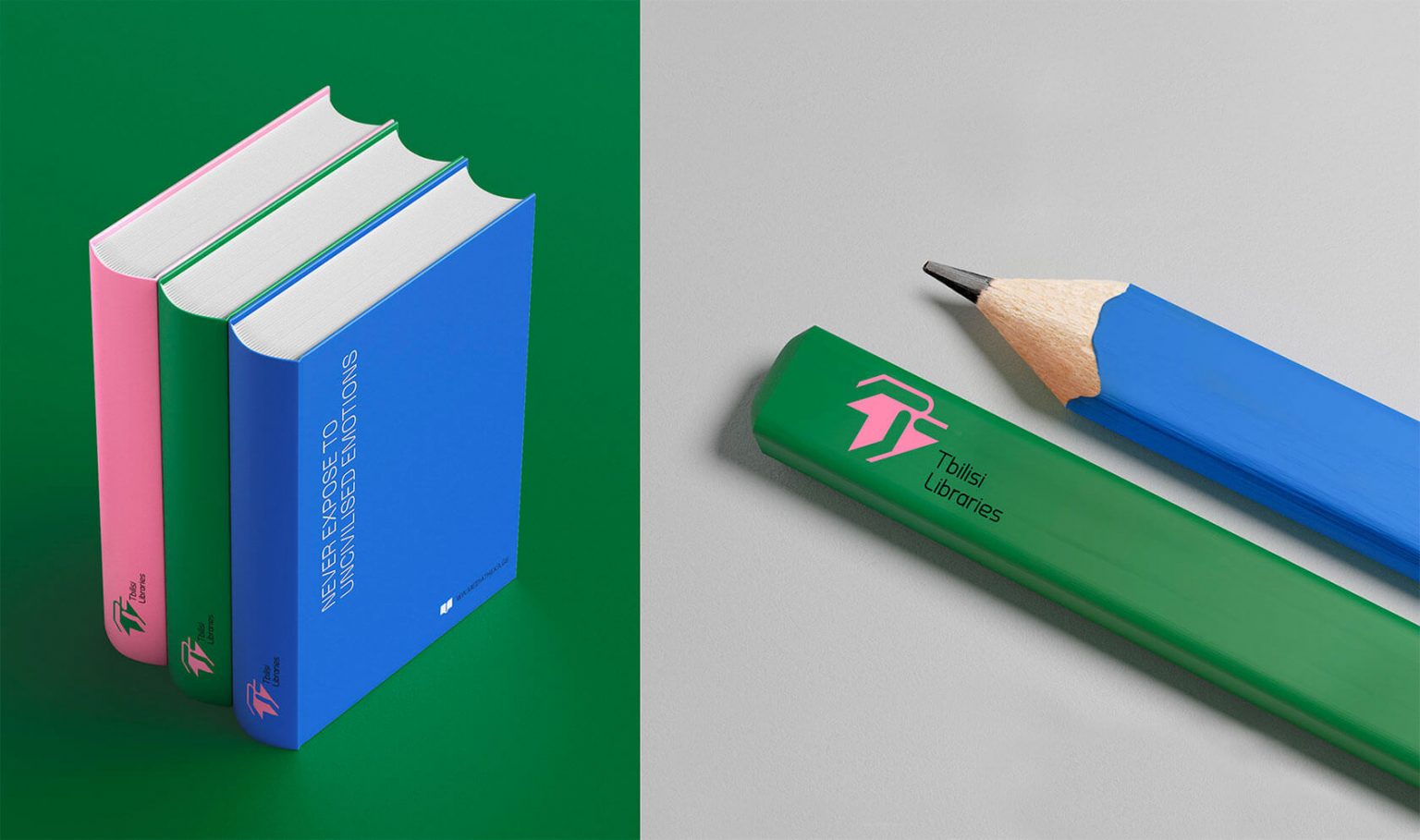 Tbilisi Libraries Branding by BRID Studio | Daily design inspiration ...