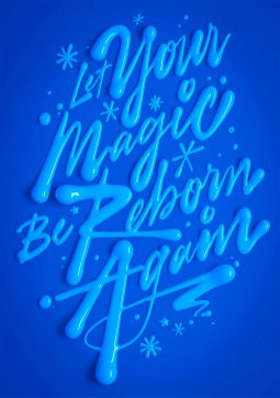 Amazing 3D Typographic Artworks by Jenue | Daily design inspiration for ...