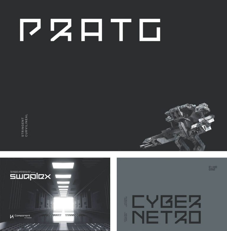 20 Best Futuristic Fonts for Your Cyberpunk Designs | Daily design ...