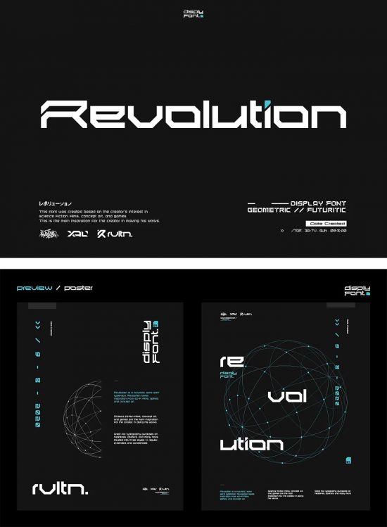 20 Best Futuristic Fonts for Your Cyberpunk Designs | Daily design ...
