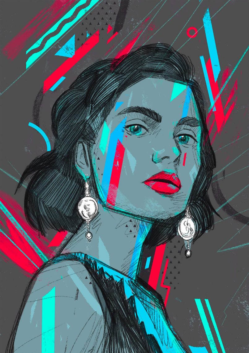 Grungy Portraits & Illustrations by Arunas Kacinskas | Daily design ...