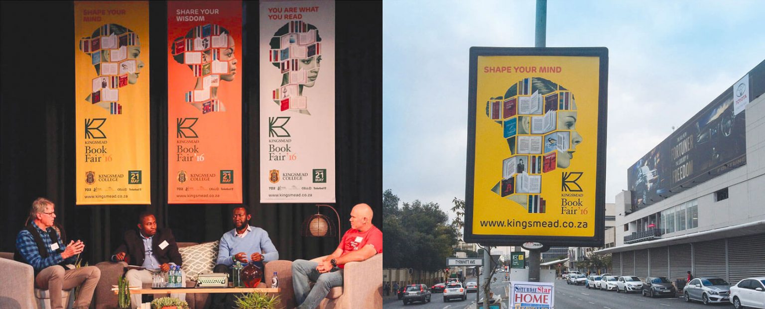Kingsmead Book Fair Campaign by Christo Krüger | Daily design ...