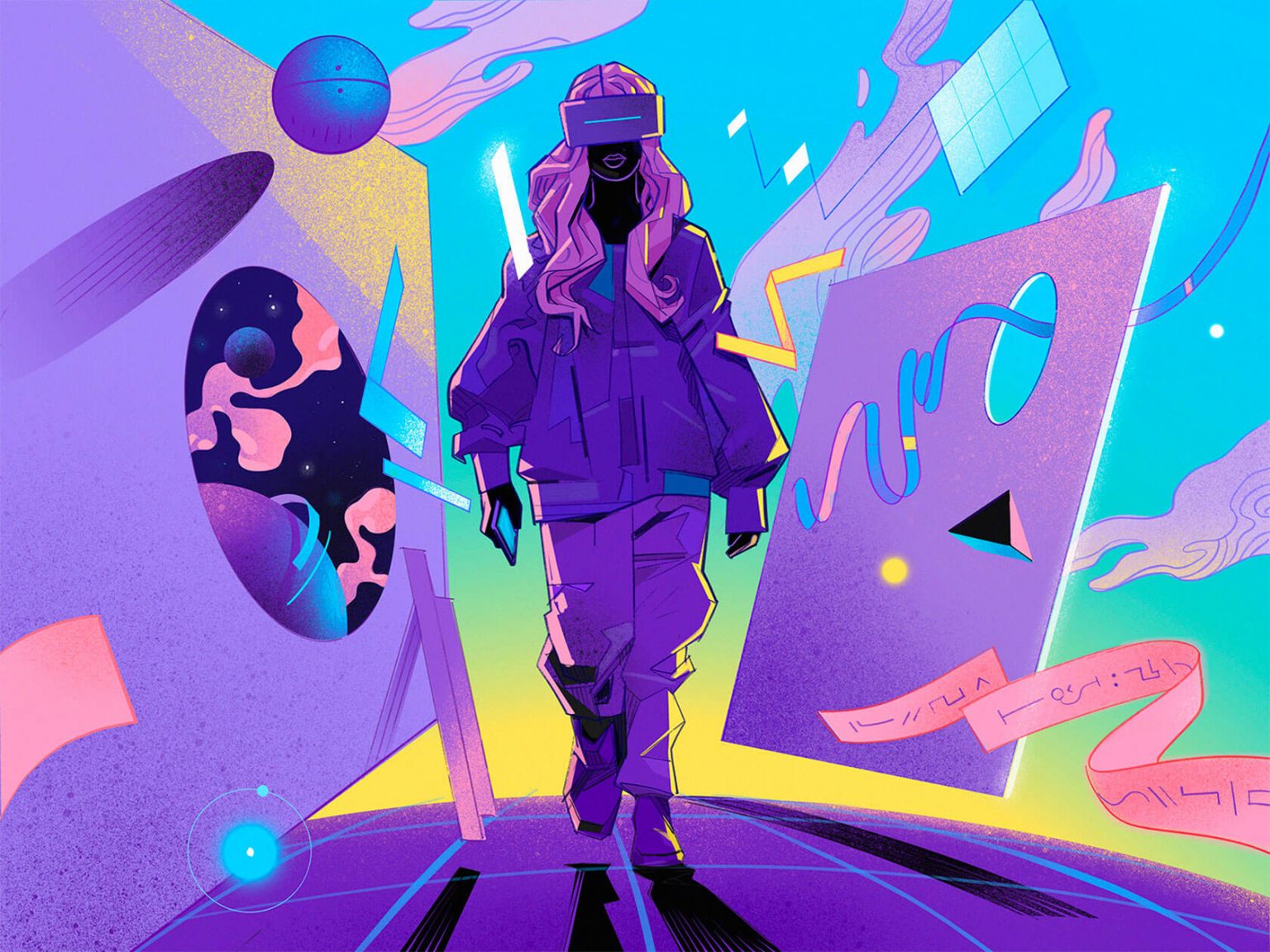 Dynamic Illustrations by Hurca | Daily design inspiration for creatives ...