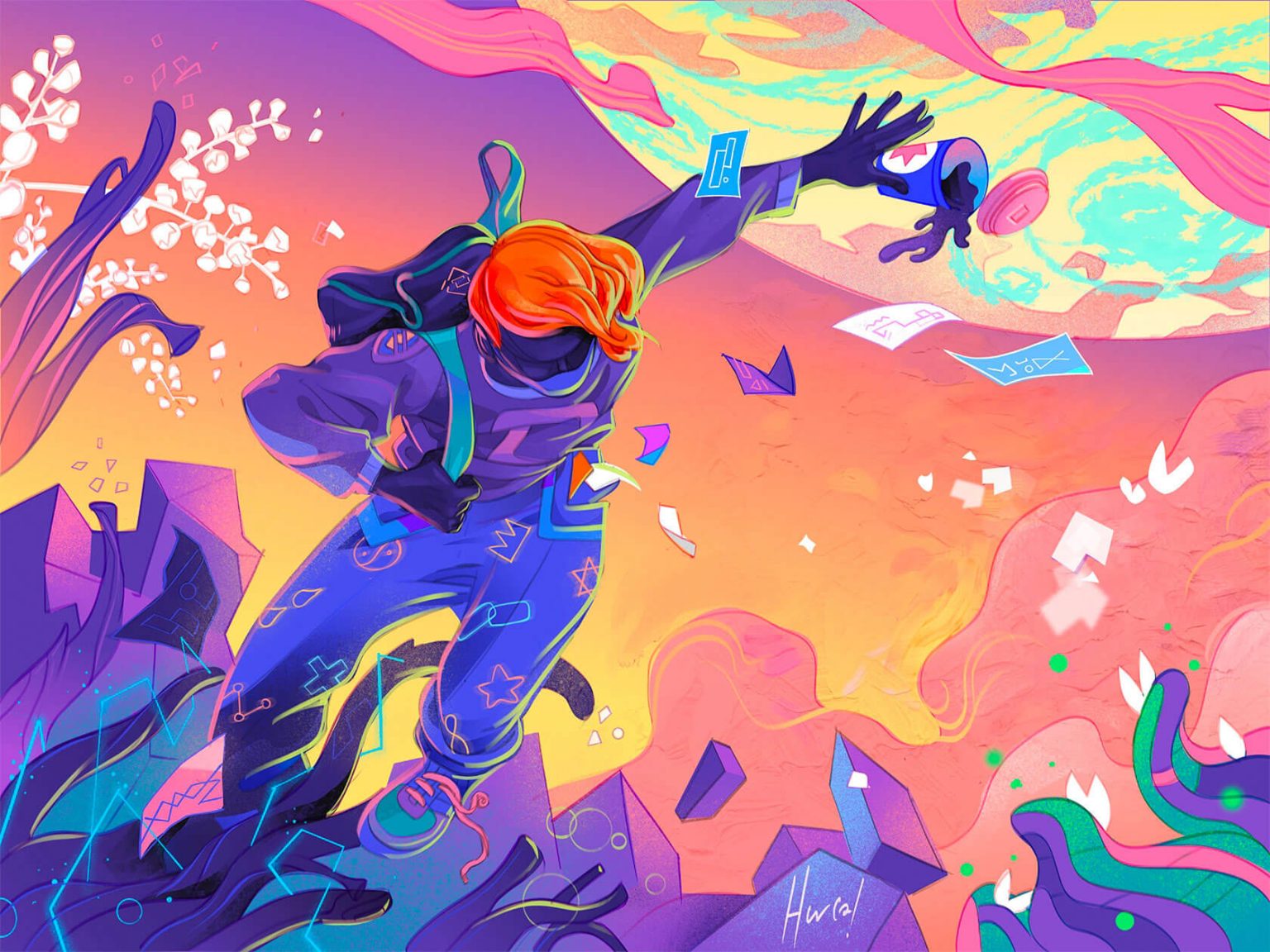 Dynamic Illustrations by Hurca | Daily design inspiration for creatives ...