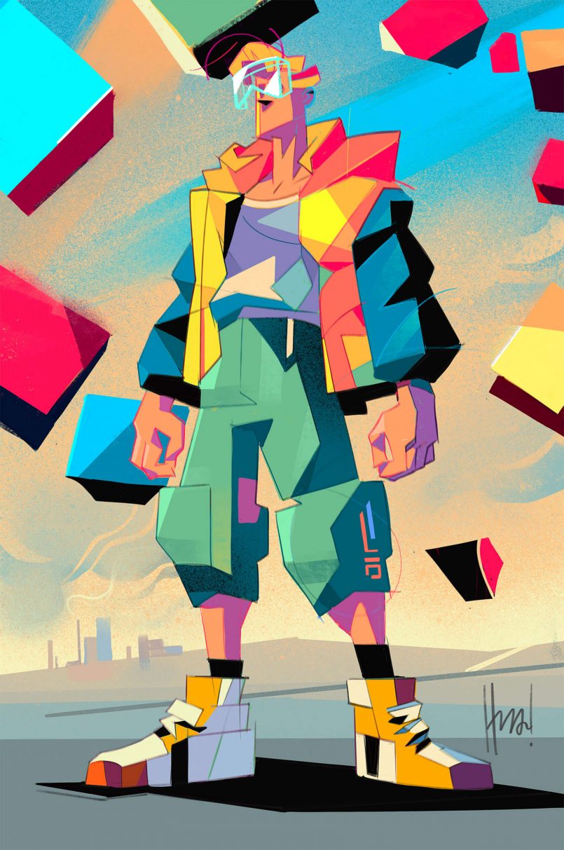 Dynamic Illustrations by Hurca | Daily design inspiration for creatives ...