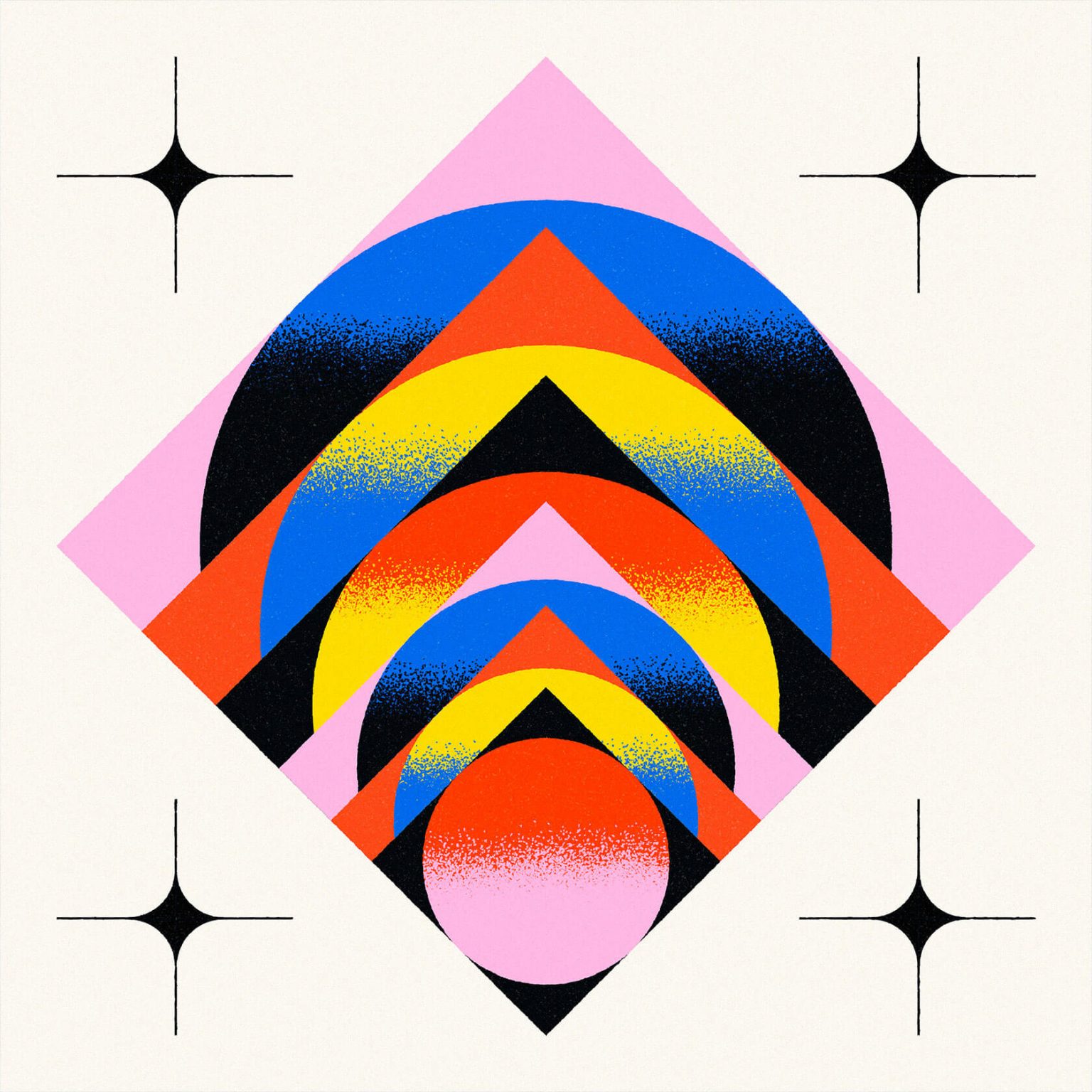 Shape Studies: Abstract Geometric Artworks by Ray Dak Lam | Daily ...