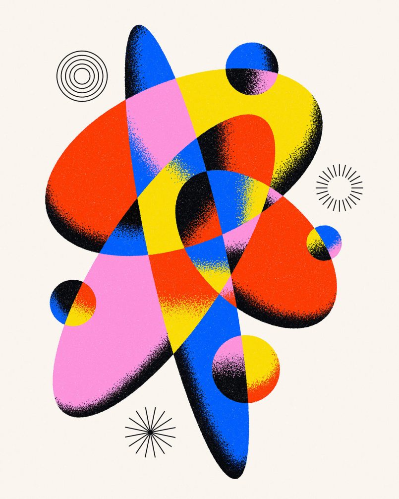 Shape Studies: Abstract Geometric Artworks by Ray Dak Lam | Daily ...