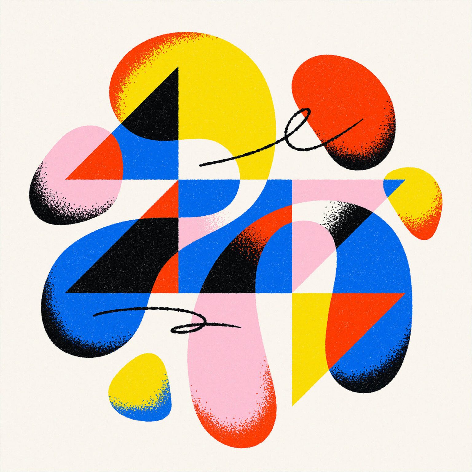 Shape Studies: Abstract Geometric Artworks by Ray Dak Lam | Daily ...