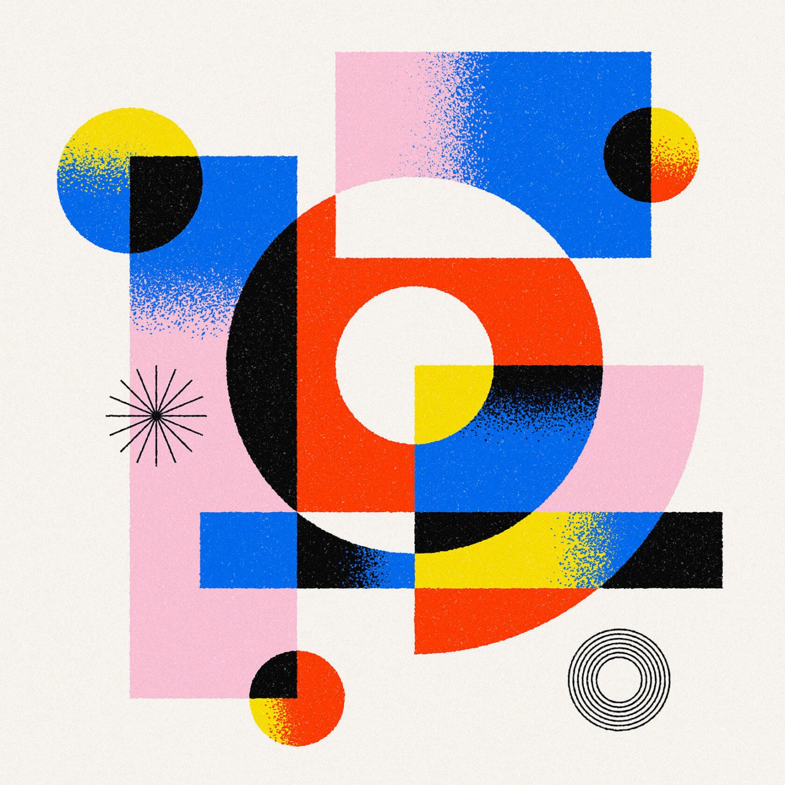 Shape Studies: Abstract Geometric Artworks by Ray Dak Lam | Daily ...