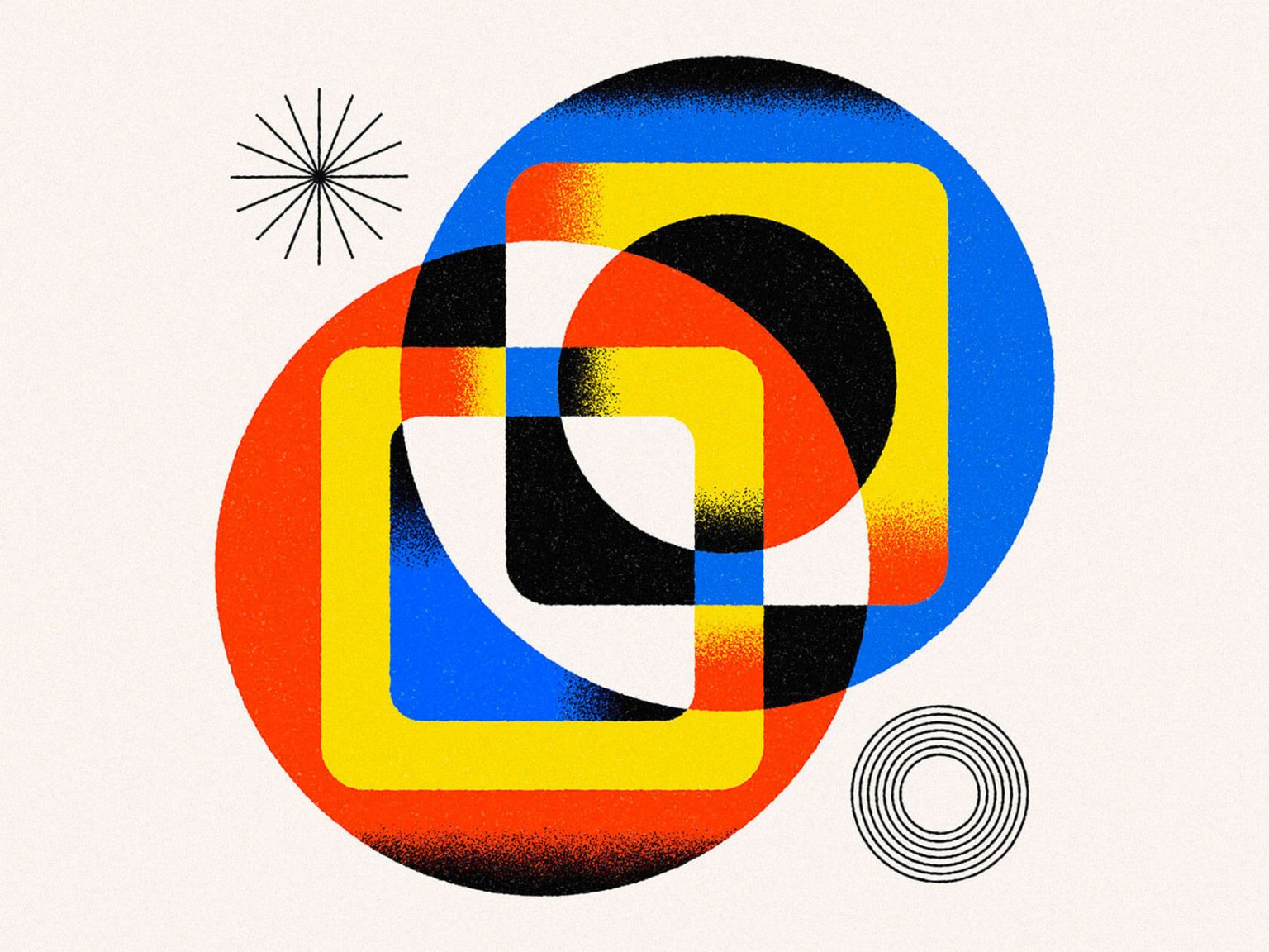 Shape Studies: Abstract Geometric Artworks by Ray Dak Lam | Daily ...