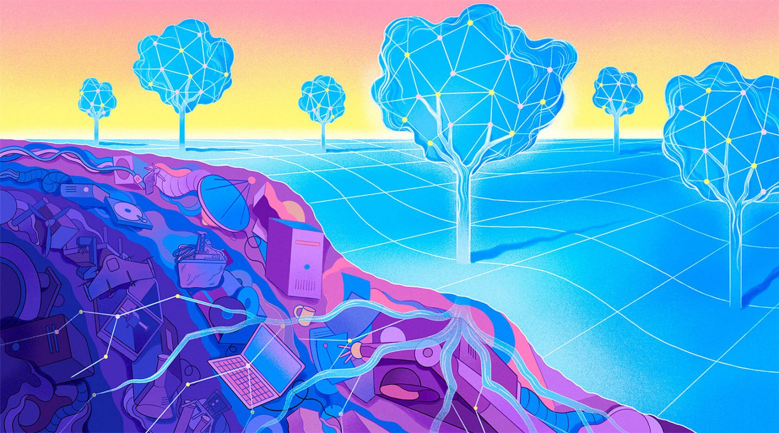 Dynamic Illustrations by Rune Fisker | Daily design inspiration for ...