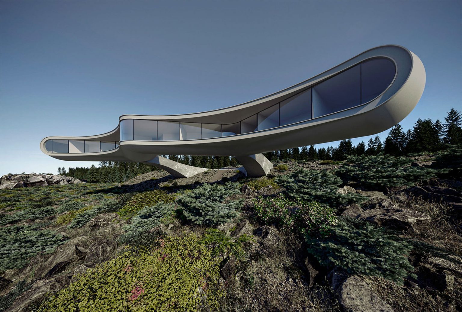 Striking Architectural Concepts by Alexander Zhidkov | Daily design ...