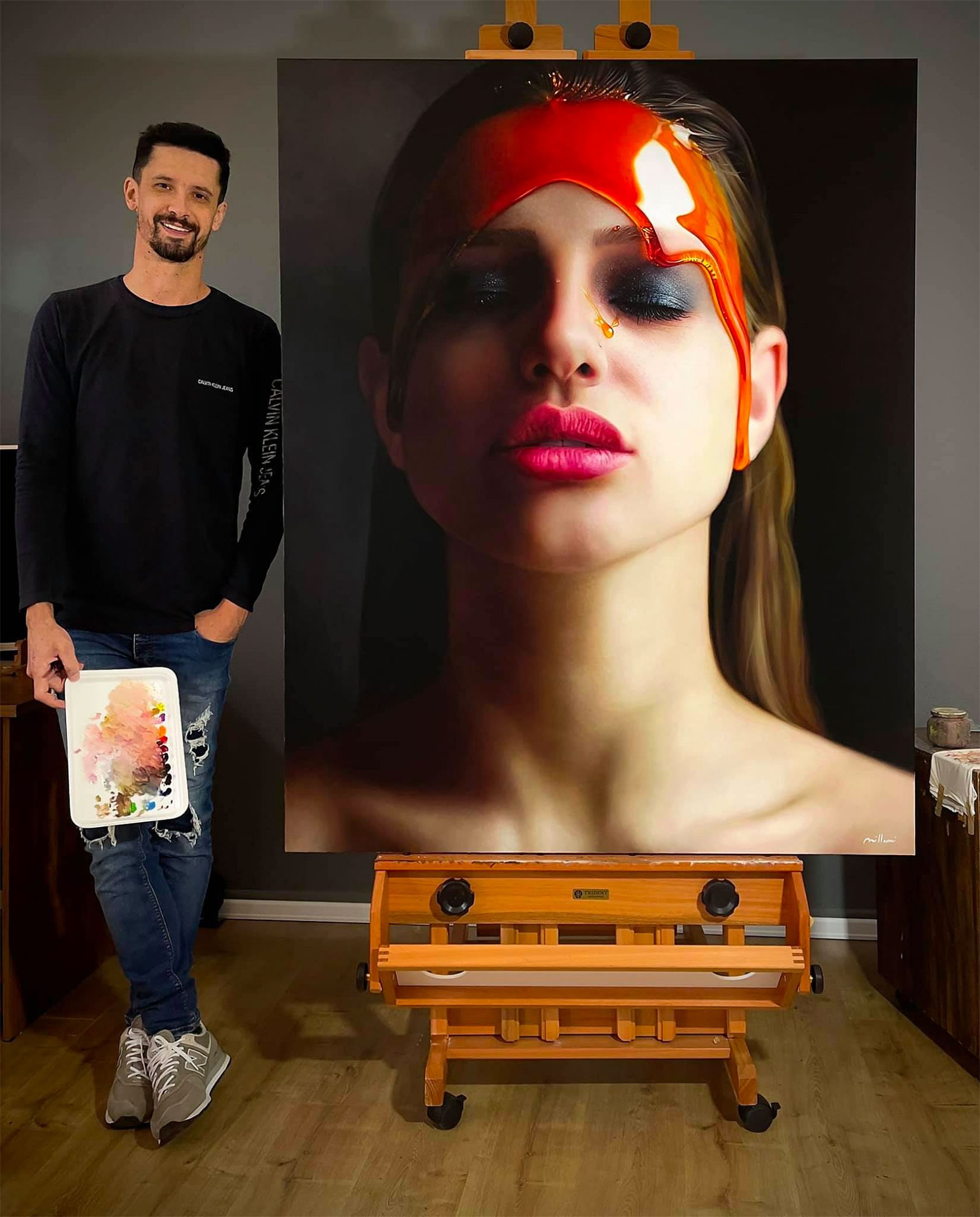 Honey-Drenched Hyperrealism: Incredible Paintings by Fabiano Millani ...