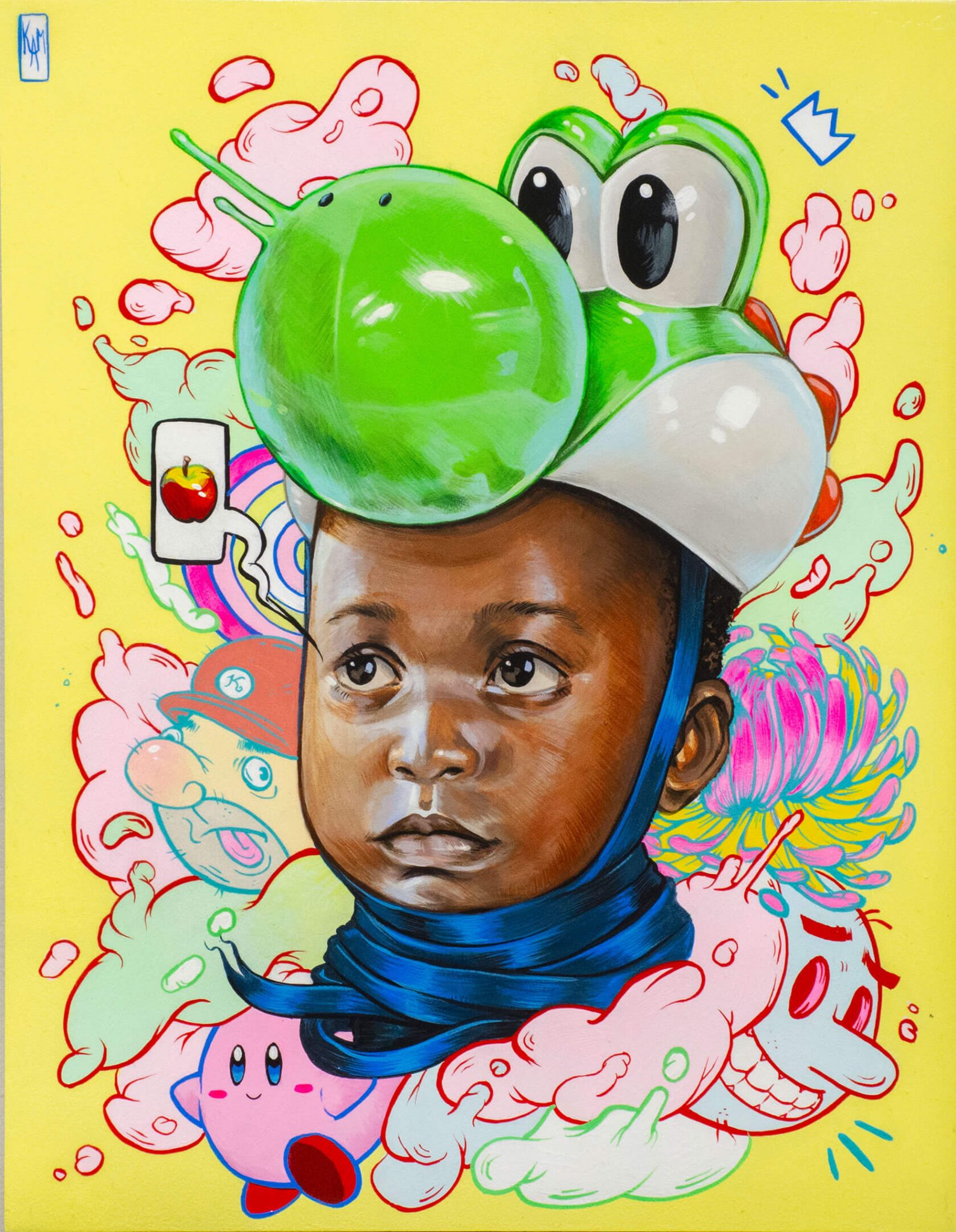 Playful Acrylic Paintings by Kayla Mahaffey | Daily design inspiration ...