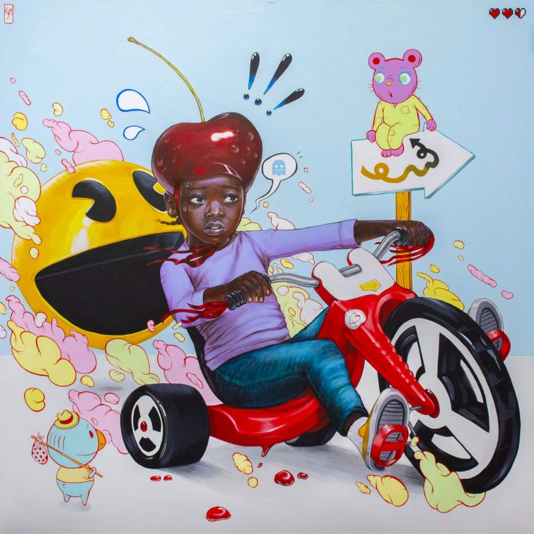 Playful Acrylic Paintings by Kayla Mahaffey | Daily design inspiration ...