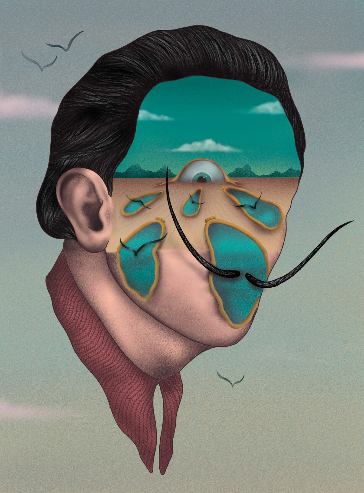 Surreal Illustrated Portraits by Vedran Stimac | Daily design ...