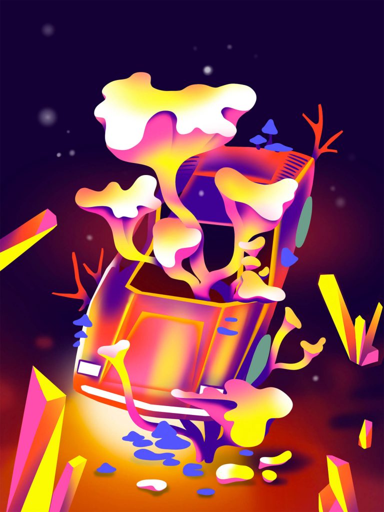 Over-The-Top Illustrations by Alina Bohoru | Daily design inspiration ...