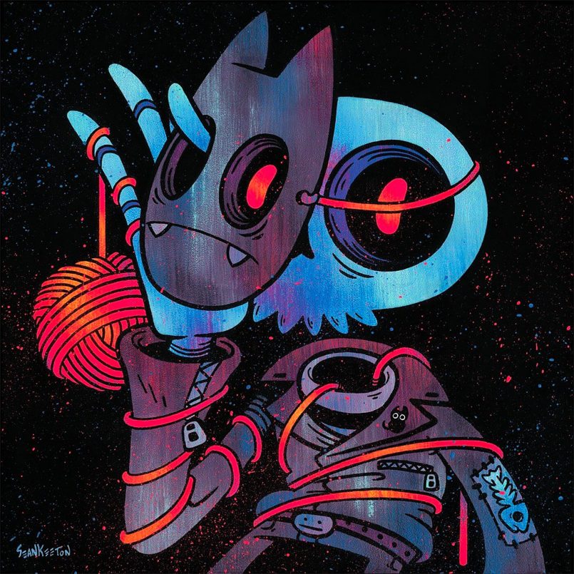 Exploring the Psychedelic Artistry of Sean Keeton | Daily design ...