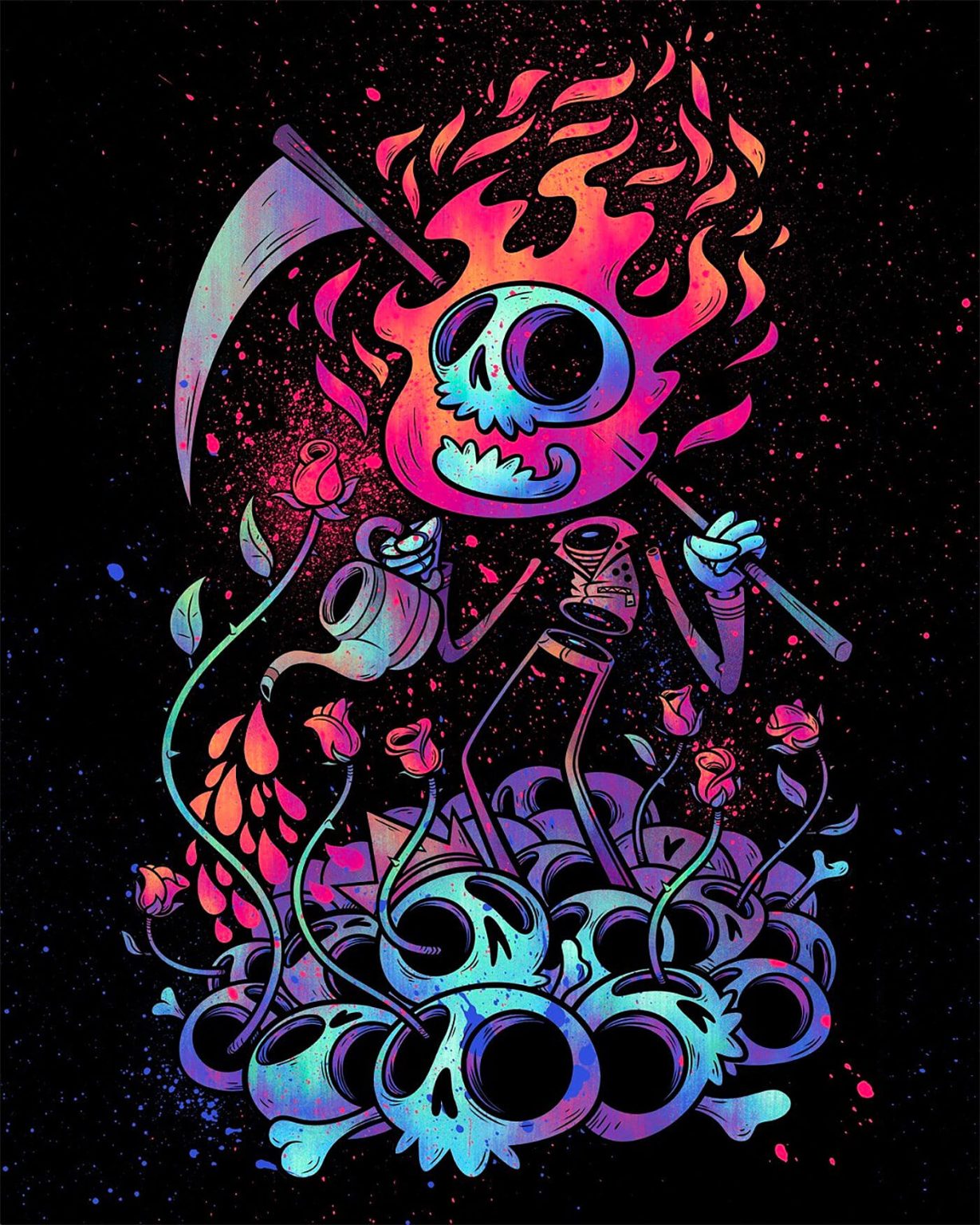 Exploring the Psychedelic Artistry of Sean Keeton | Daily design ...