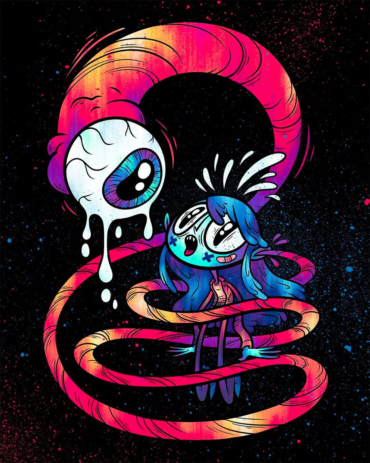 Exploring the Psychedelic Artistry of Sean Keeton | Daily design ...