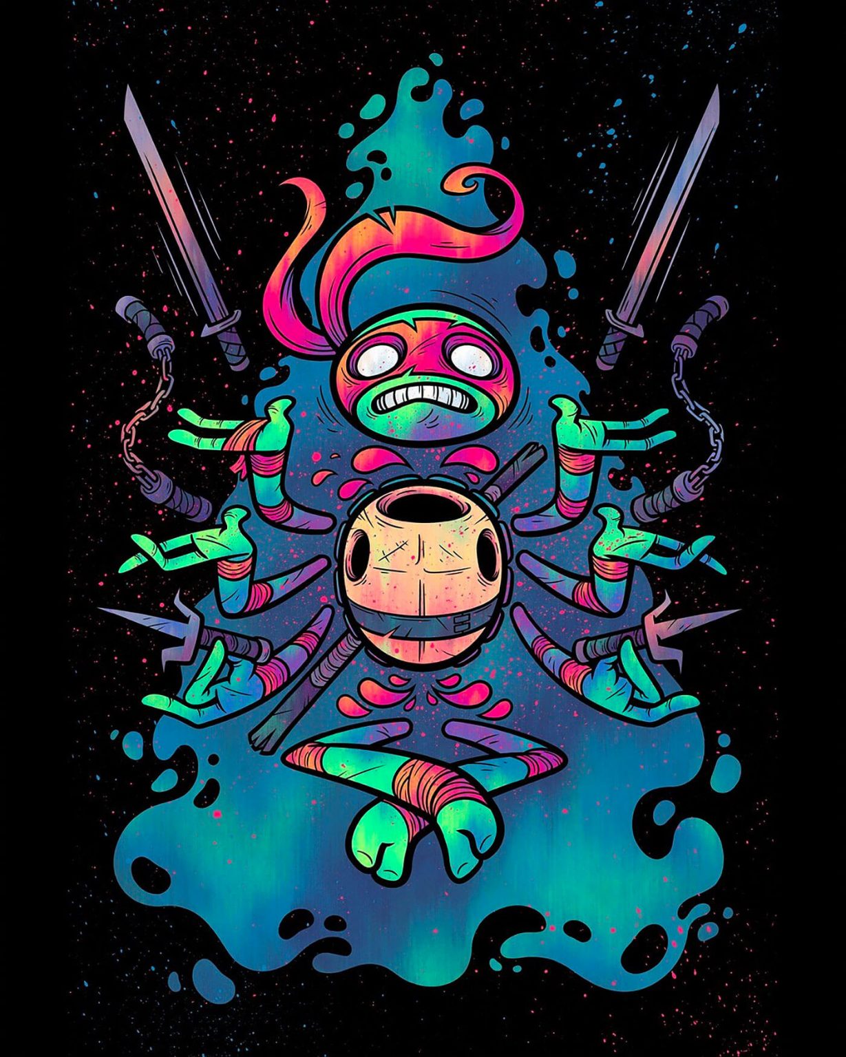 Exploring the Psychedelic Artistry of Sean Keeton | Daily design ...