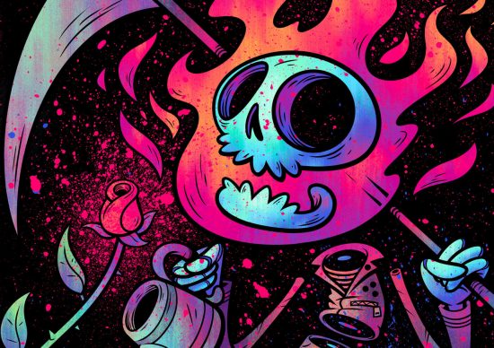 Exploring the Psychedelic Artistry of Sean Keeton | Daily design ...