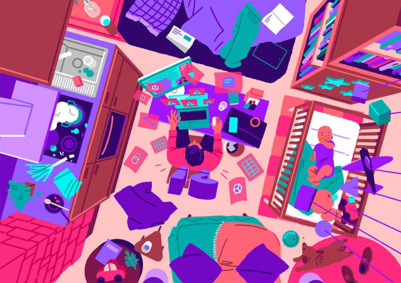 Editorial Illustrations by Sua Balac | Daily design inspiration for ...