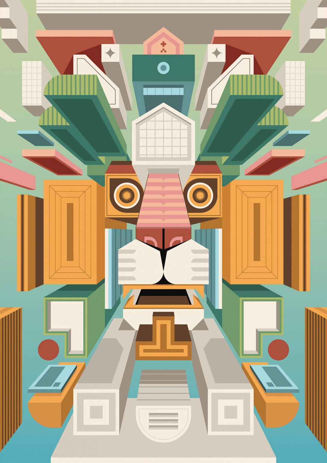 Impossible Architecture: Illustrations by Tommy Chandra | Daily design ...