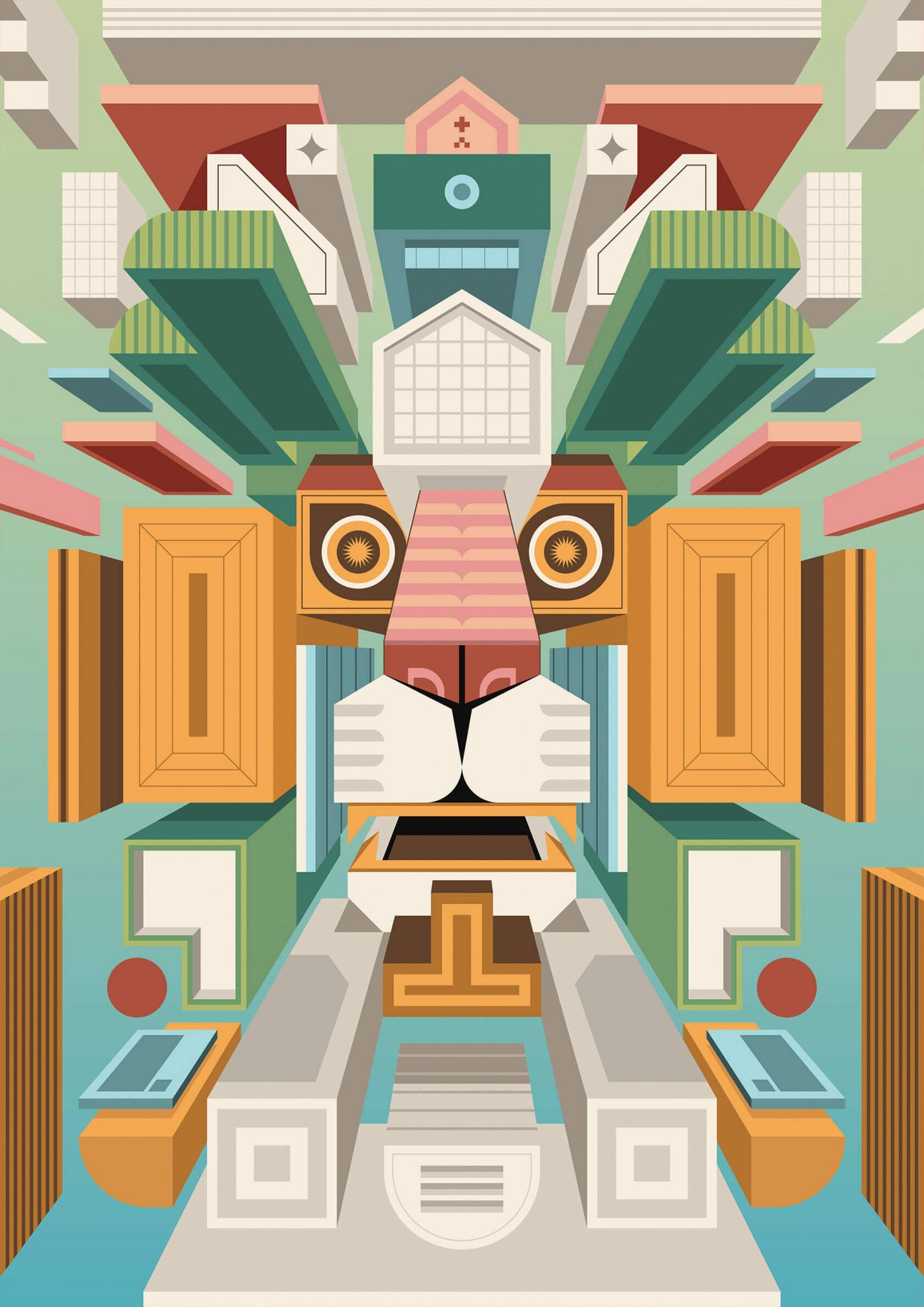 Impossible Architecture: Illustrations by Tommy Chandra | Daily design ...