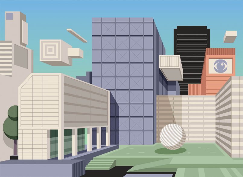 Impossible Architecture: Illustrations by Tommy Chandra | Daily design ...